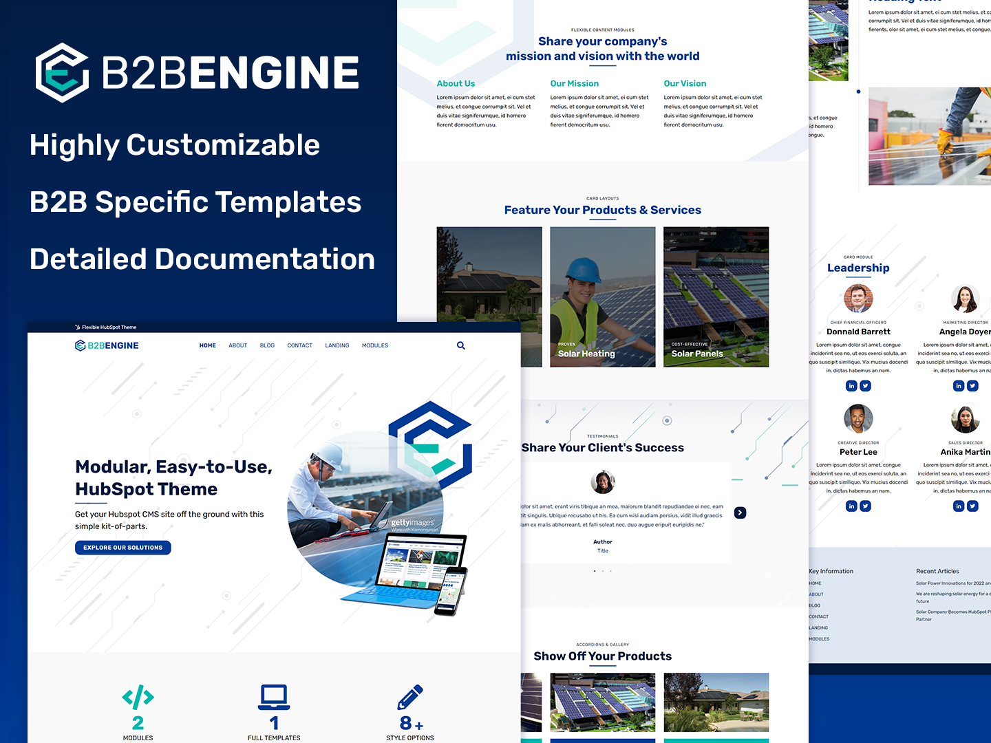B2B Engine Theme by New Perspective Marketing