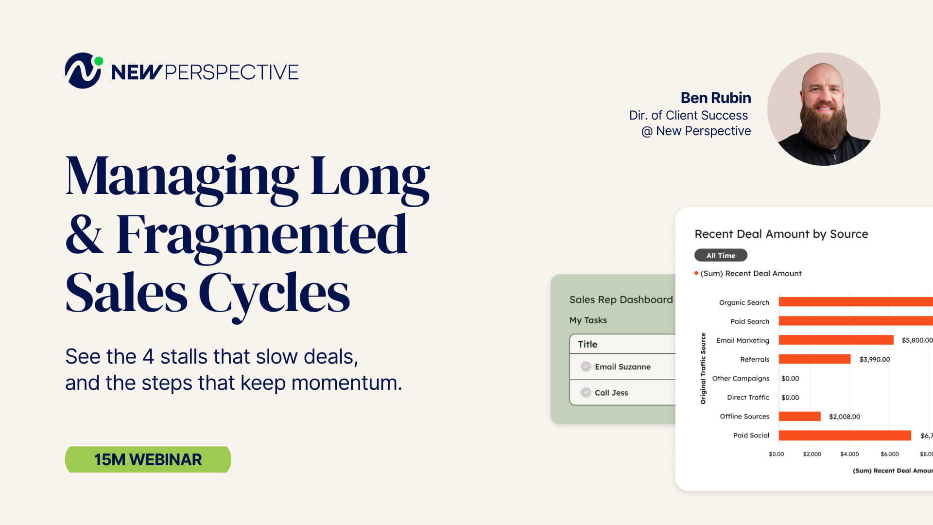 Webinar: Managing Long & Fragmented Sales Cycles